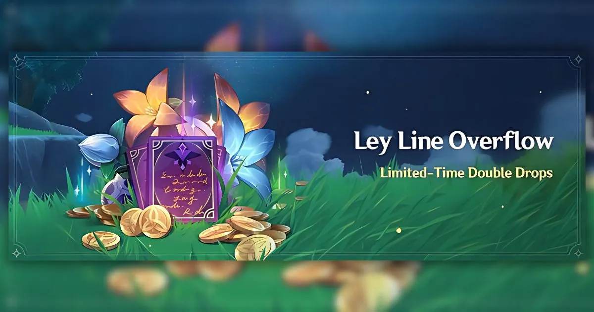Genshin Impact Ley Line Overflow Event Live From 16th September - Kickstart Game