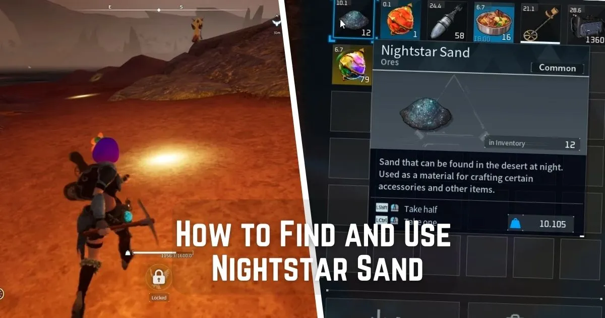 Palworld: How To Find And Use Nightstar Sand - Kickstart Game