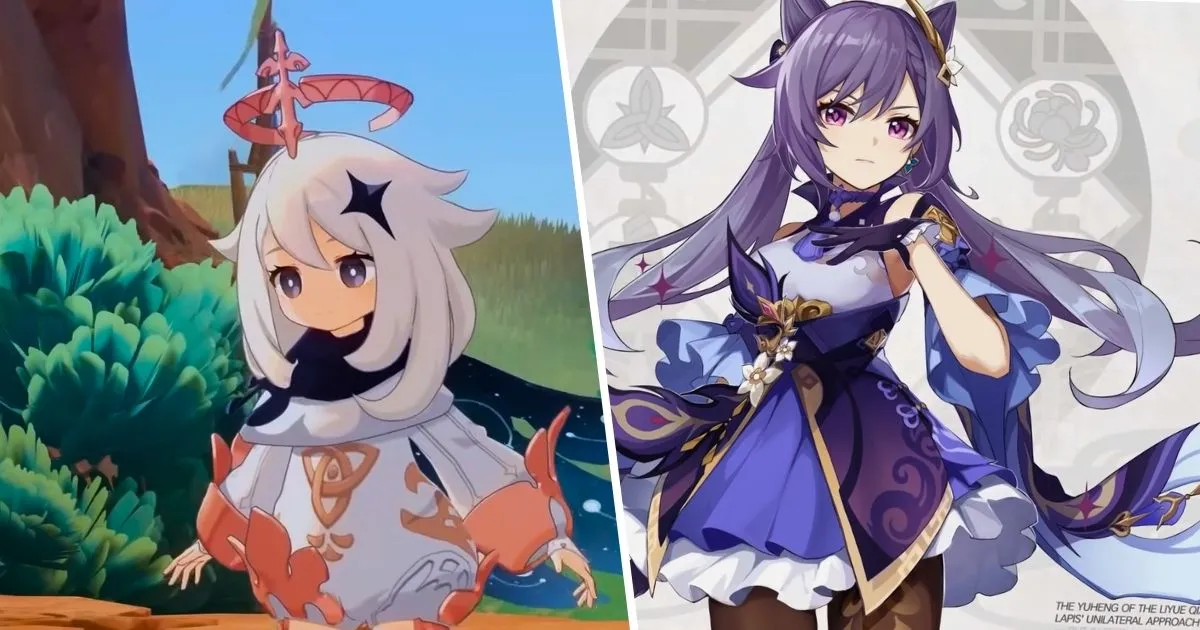 Genshin Impact Shakes Things Up - Paimon & Keqing Get New English ...