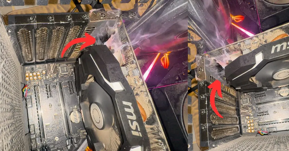 When Your GPU Catches Fire - A PC Builder's Worst Nightmare - Kickstart ...