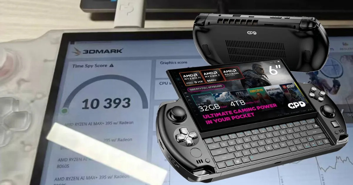 GPD's Strix Halo Handheld - 16-Core AMD Beast Spotted On Geekbench ...