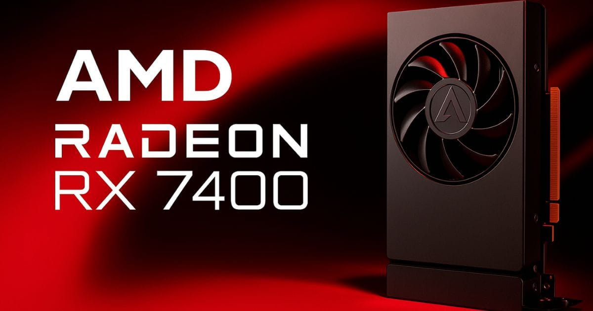 AMD Surprises With Radeon RX 7400 - 43W "Advanced Gaming" GPU For OEMs ...
