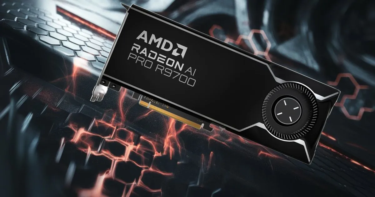 AMD's Radeon AI PRO R9700, A 32GB Workstation GPU, Launches For DIY ...