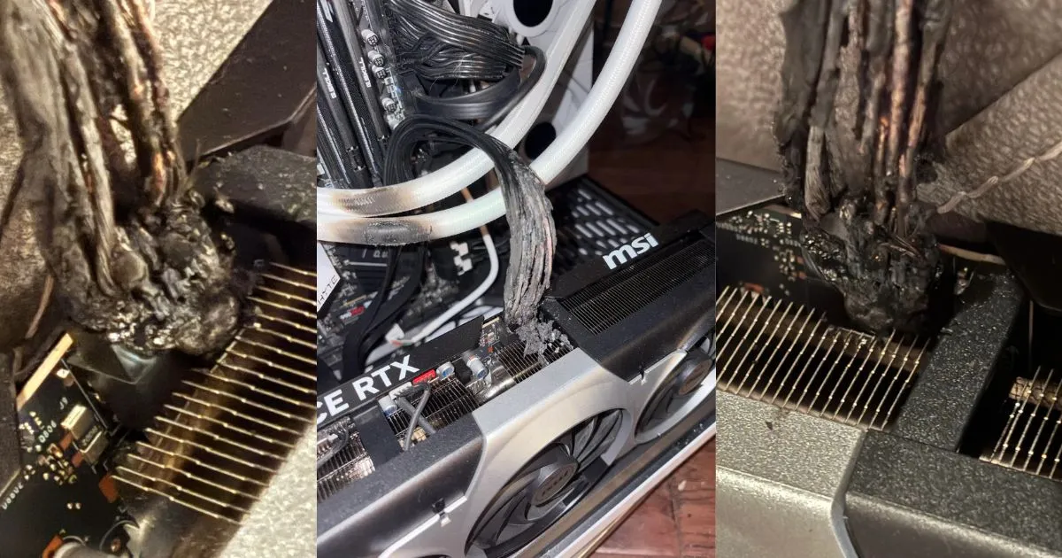 RTX 5090 Power Cable Reportedly Catches Fire In Latest High-Profile ...