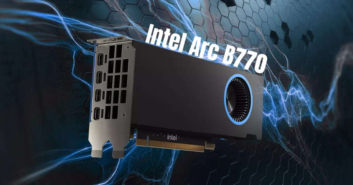 Intel's GPU Comeback? Leak Hints At Powerful Arc B770 "Battlemage ...